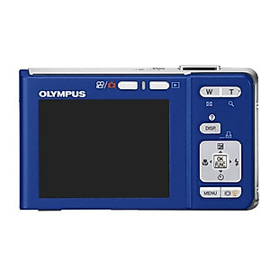 Olympus FE360 8MP Digital Camera with 3x Optical Dual Zoom (Blue)