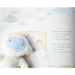Slumberkins The Feels Set - Includes 5 Mini Feels Plush Toys, Interactive Story Book, & Slumberkins Mountain Pillow for Easy Storage - Social Emotional Tools for Ages 0+