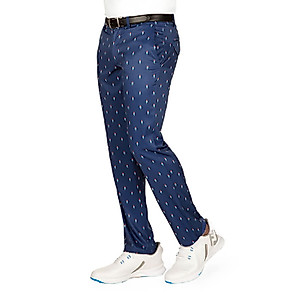 Tipsy Elves Men's Navy Blue Grand Finale Golf Pants Size Large