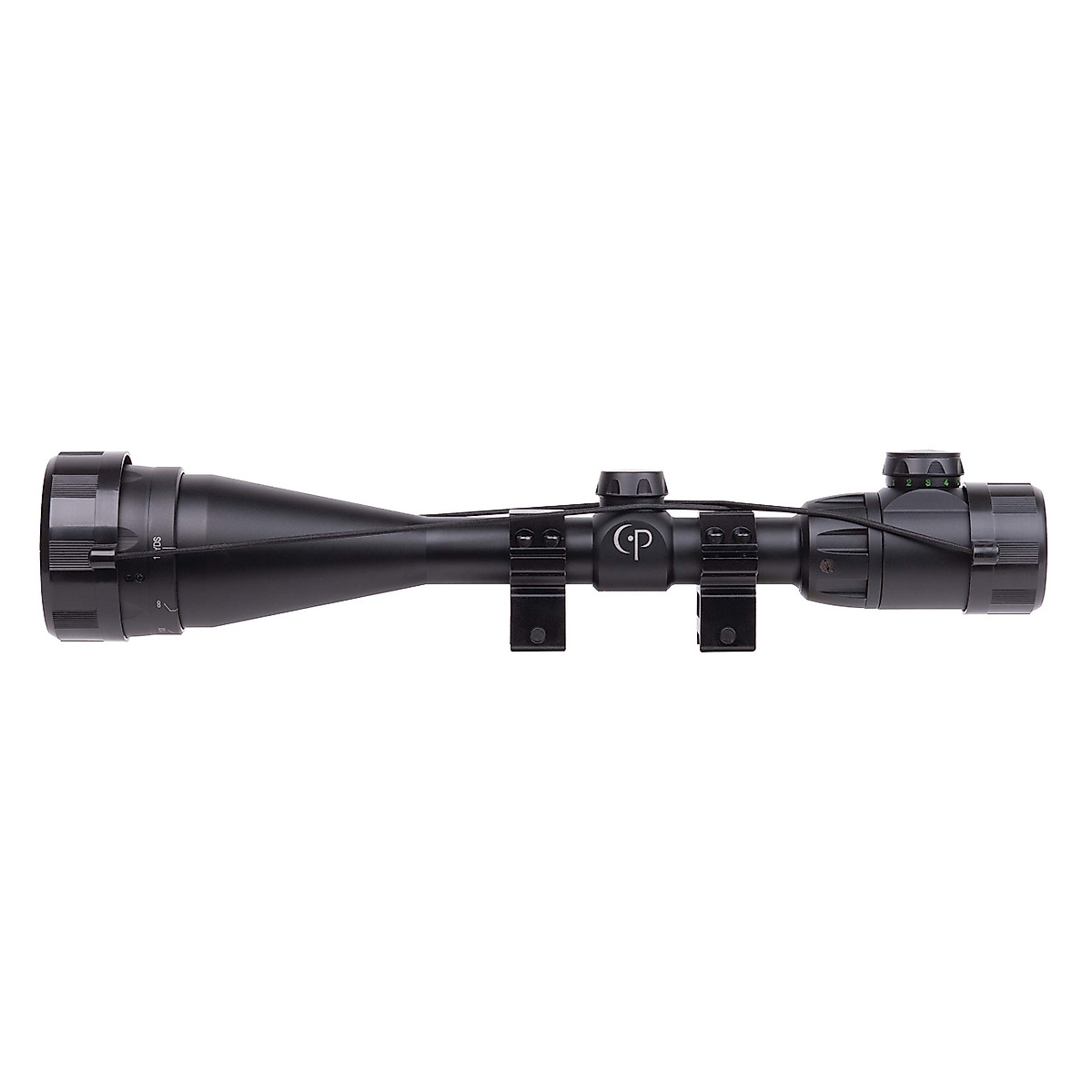 CenterPoint Optics LR620AORG2 Red/Green 6-20x50mm Illuminated Adjustable Objective Riflescope