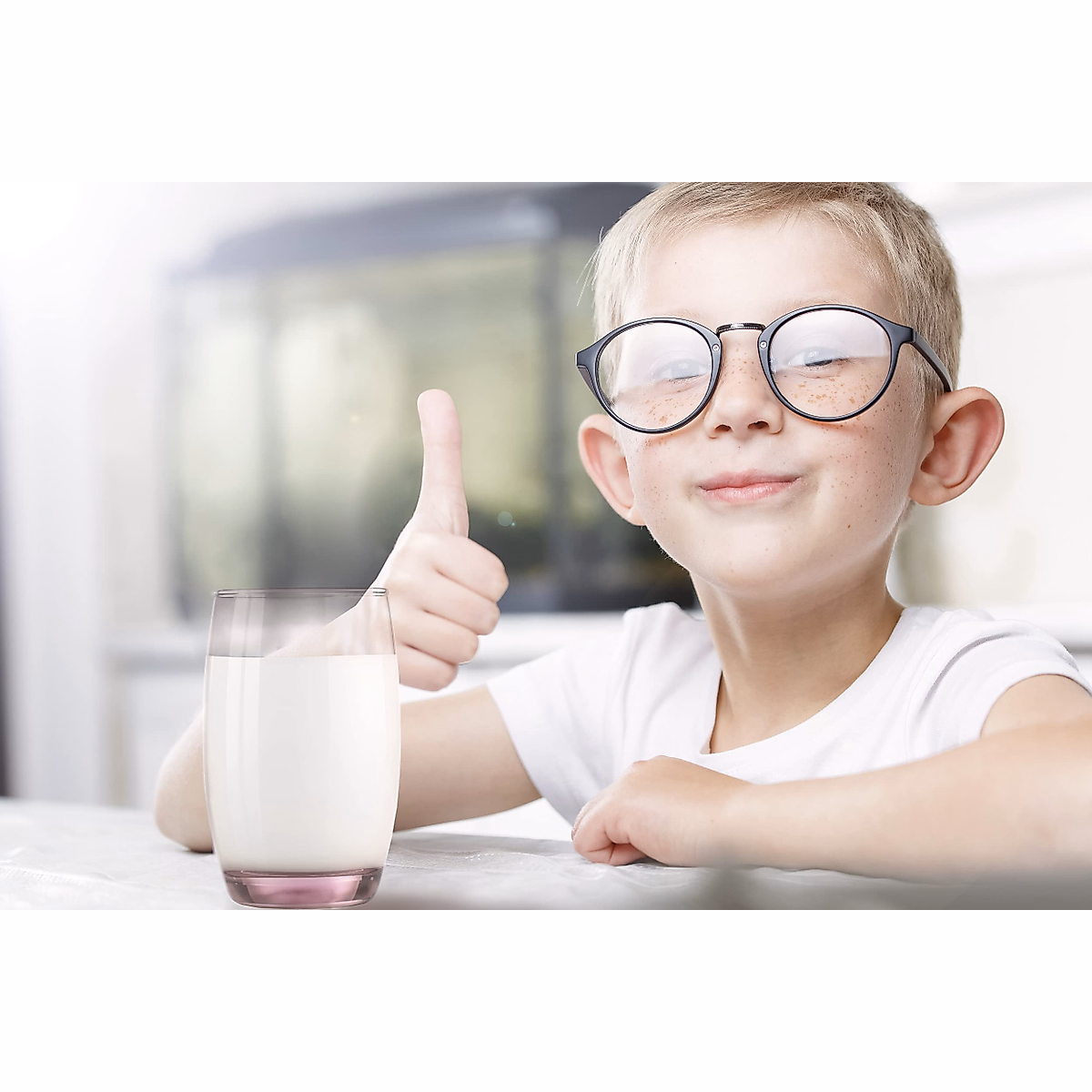 Burns Glass Colored Drinking Glasses Set of 4-13 oz Clear Stemless Water Wine Glasses with Colored Bottom, Italian-Style Multi-Purpose Glassware, Her/Him Wedding Birthday Christmas Gifts, Lavender