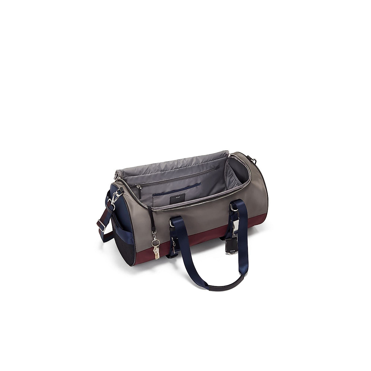 TUMI - Voyageur Misty Duffel - Zinc/Navy/Beetroot