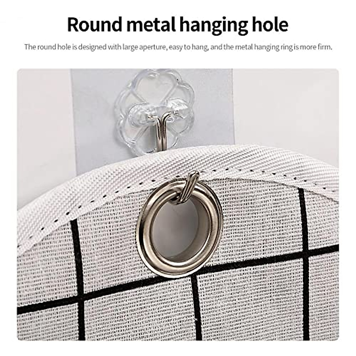 ZRSYH Wall Hanging Storage Bag Large Capacity Home Organizer Small Cloth Bag Behind The Door Hanging Shoe Rack Organizer Office Supplies,White Grid