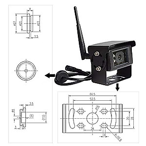 Haloview CA108 Wireless High Definition Rear View Camera for MC7108(CA108)