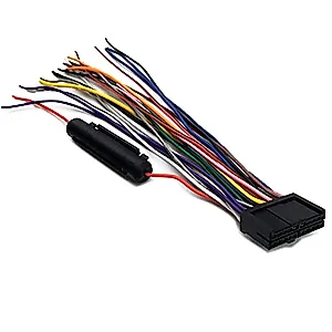 Aokus Car Radio Wire Harness for Dual XDVD156BT, XDVD176BT, XDVD276BTCD DVD Receiver