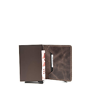 Secrid Men's Modern, Chocolate, 10.2 cm