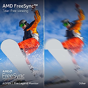 AOPEN 24SA2Y bi 23.8" Full HD (1920 x 1080) VA-Monitor | Ultra-Thin with ZeroFrame | Home or Office | AMD FreeSync | Up to 75Hz | 1ms-TVR | Ports: 1 x HDMI 1.4 & 1 x VGA (HDMI Cable Included)