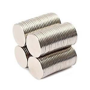 45pcs 12x1mm Small Multi-use Tiny Round Refrigerator Magnets Disc for Refrigerator Science Crafts Projects