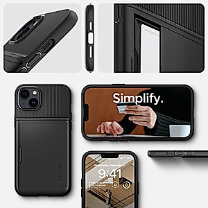 Spigen Slim Armor CS Designed for iPhone 14 Plus Case (2022) - Black