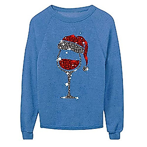 Women Ugly Christmas Sweartshirt Womens Cardigan Sweaters Lightweight Merry Christmas Plaid Christmas Tree Print Shirts Lounge Blouses Shirts Tops Crop Tops Color Block Womens Cardigan Womens