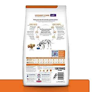 Hill's Prescription Diet u/d Urinary Care Dry Dog Food, Veterinary Diet, 27.5 lb. Bag