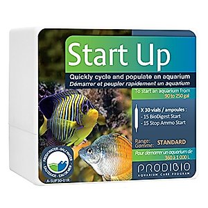 Prodibio Start Up, Bacteria Starter Kit, Fresh and Saltwater, 30/1 mL vials, 30 gal and up