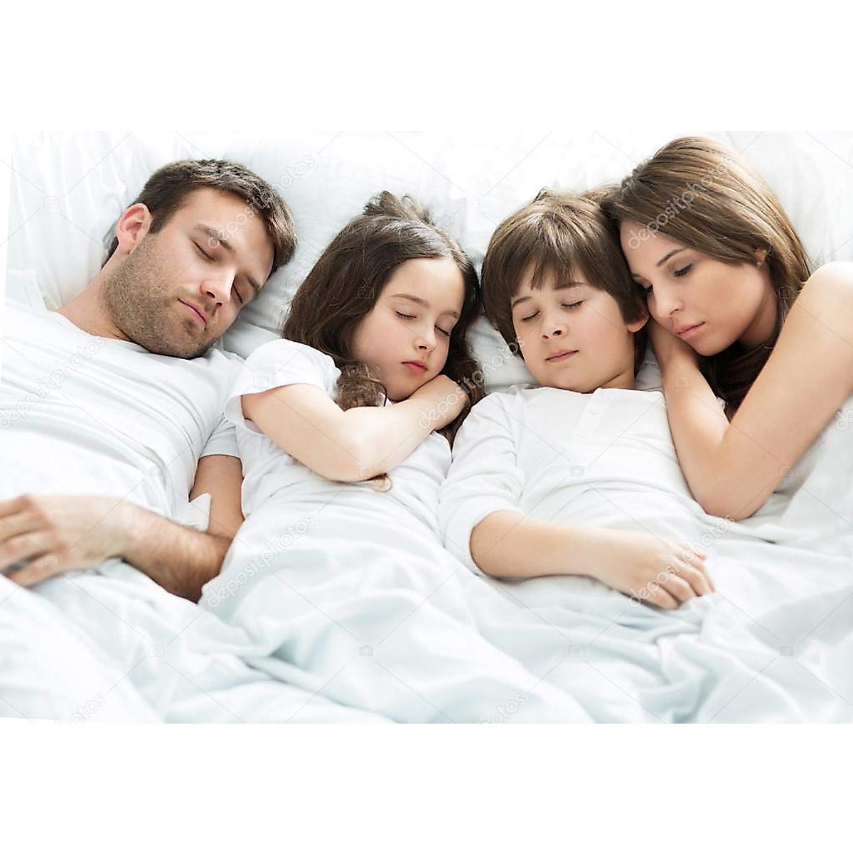 Buy Luxurious 550 Thread Count Organic Cotton 3-PCs Duvet Cover Set with Button Closure, Full/Queen, Taupe Stripe