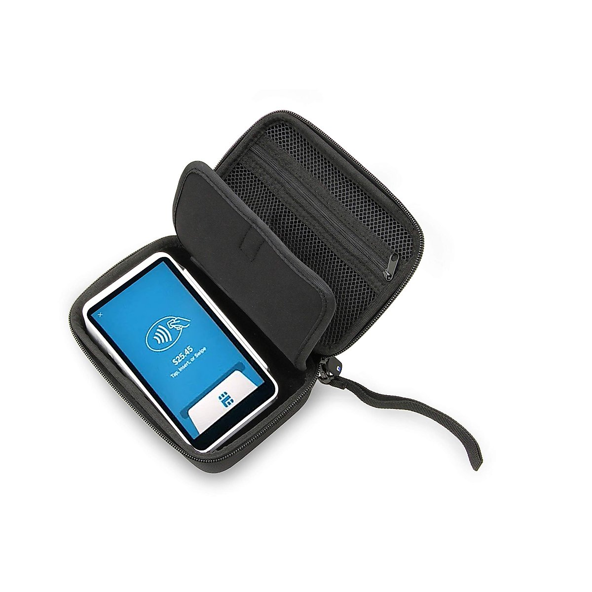 CASEMATIX Travel Carry Case Compatible with Square Terminal POS System Reader, Will Not Fit Paper or Accessories, Case Only