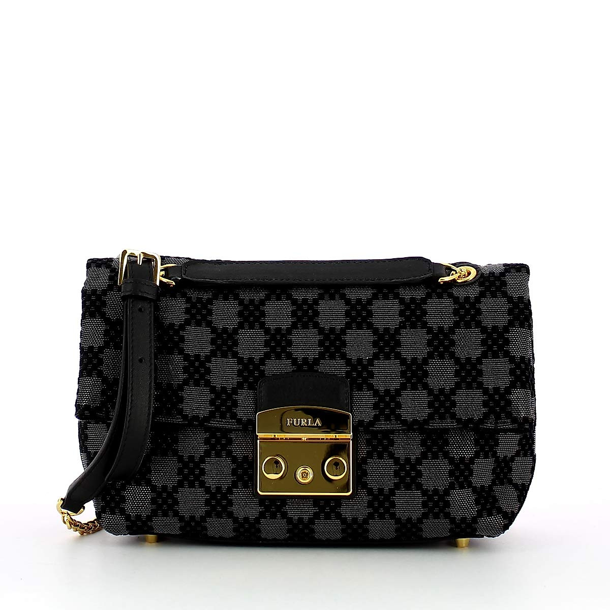 Furla(フルラ) Women Shoulder Bag, Nero (1002-O6000)