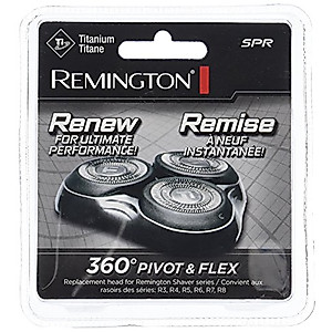 Remington SPRCDN Universal Rotary Replacement Shaver Head, Black