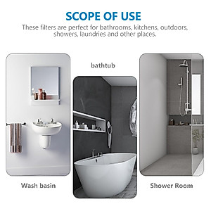 Veemoon 2pcs Filter Sink Drain Strainer Bathtub Drain Strainer Metal Strainer Tub Drain Stopper Tub Drain Plug Sink Strainer Stopper Food Stainless Steel Anti-Clogging Floor Drain