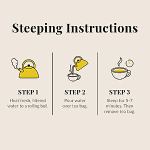 The Republic Of Tea Lemon Chiffon Cuppa Cake Tea, 36 Tea Bags, Decadent Herbal Green Rooibos Tea