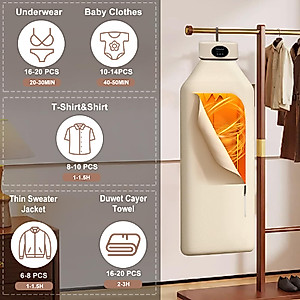 Portable Dryers for Laundry Portable Clothes Dryer Mini Dryer for Clothes Foldable Travel Clothes Dryer Portable Dryer For Apartment,Rv,Travel,Hotel Home Dorm Camping