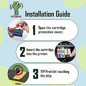 YATUNINK Remanufactured Ink Cartridge Replacement for HP 910 XL 910XL Ink Cartridges Combo Pack 3YL65AN 3YL62AN 3YL63AN 3YL64AN for HP OfficeJet 8035 OfficeJet 8028 8025 8022 8020 Printer(4 Pack)