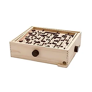BRIO 34000 Labyrinth Game - Classic Mind-Challenging Maze | Enhances Concentration and Coordination | Perfect for Kids Age 6 and Up | Over 3 Million Units Sold
