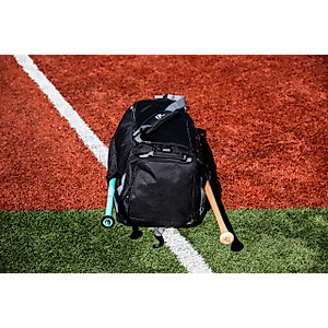 Rawlings | MACH Hyrbid Backpack/Duffle Equipment Bag | Baseball & Softball | White