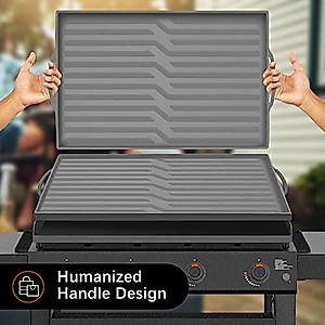 Fatyehx 28 inch Griddle Silicone Mat, Heavy Duty Food Grade Grill Mat cover For 28" Blackstone, Grilling Top Covers Griddle Accessories Outdoor Protector, Handy Waterproof Griddle Preserves.