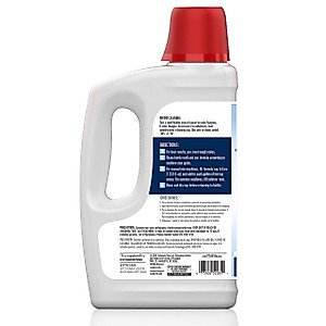 Hoover Free Deep Cleaning Carpet Shampoo, Concentrated Machine Cleaner Solution, 50oz Hypoallergenic Formula, AH30952, White, 50 Fl Oz (Pack of 1)