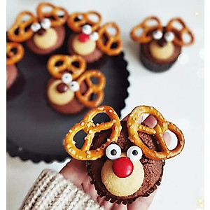 Christmas Sprinkles Mix size eyeball 130g/ 4.6oz Baking Edible Christmas Cake Decorations Cupcake Toppers Cookie Decorating Ice Cream Toppings Celebrations