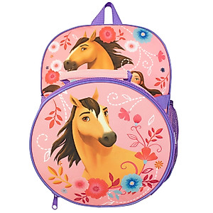DreamWorks Kids Spirit Riding Free Backpack and Lunchbag Set Multicolor
