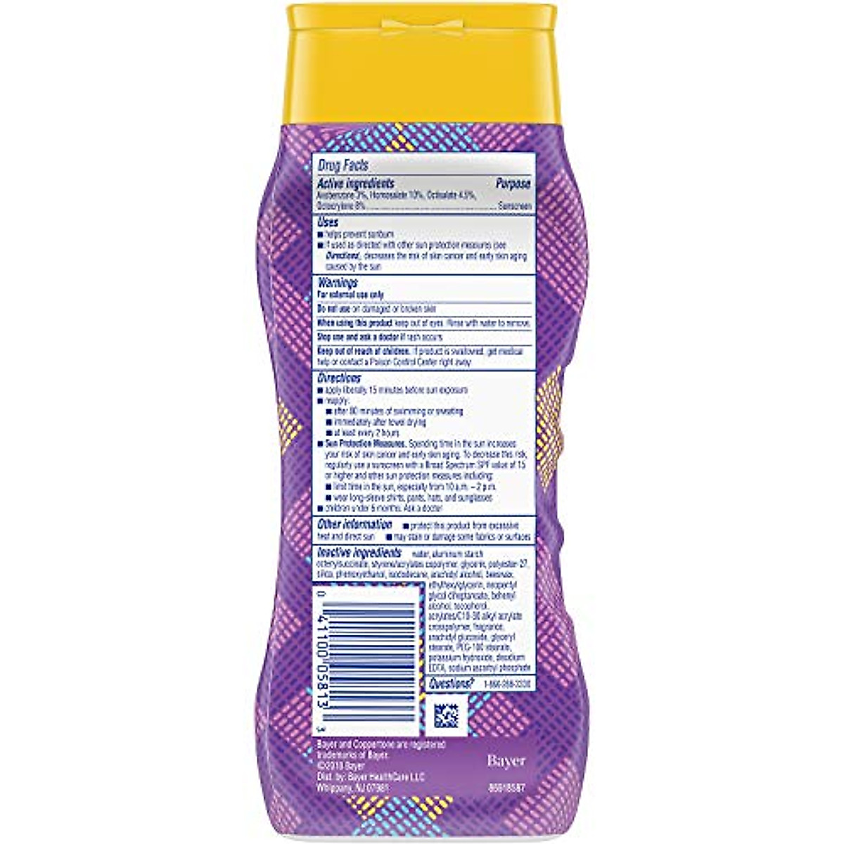 Coppertone Limited Edition ULTRA GUARD Sunscreen Lotion Broad Spectrum SPF 50, 8 fl. oz.