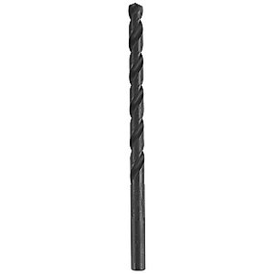 BOSCH BL4140 1-Piece 13/64 In. x 3-5/8 In. Fractional Jobber Black Oxide Drill Bit for Applications in Light-Gauge Metal, Wood, Plastic