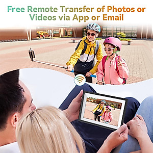 Apofial 16G Digital Picture Frame 10.1 Inch WiFi Digital Photo Frame,1280 * 800 HD IPS Touch Screen Smart Cloud Photo Frame, to Share Photos Or Videos Remotely Via APP Email