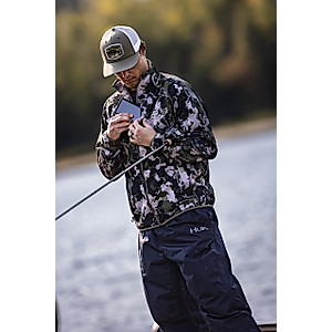 Huk Men's Gunwale Water Proof & Wind Resistant Rain Pant, Black, X-Large