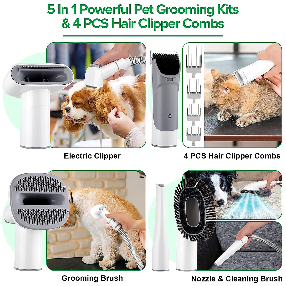 Nicklaua Dog Grooming Kit