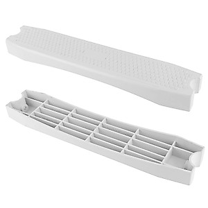 Pool Ladder Replacement Steps, Plastic Good Bearing Cpacity Swimming Pool Ladder Steps with Non‑Slip Pad, Durable Ladder Tread Accessory for Most Above-Ground & In-Ground Ladders Hot Spring Pool