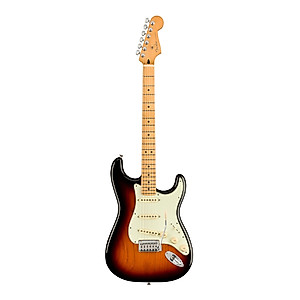 Fender Player Plus Stratocaster Electric Guitar, with 2-Year Warranty, 3-Color Sunburst, Maple Fingerboard