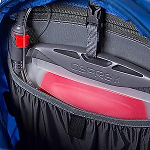 Osprey Hikelite 18L Unisex Hiking Backpack, Blue Bacca