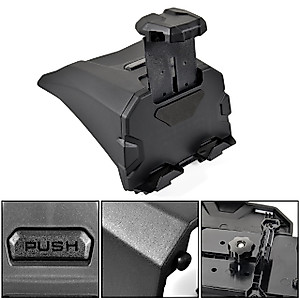 SAUTVS Electronic Device Tablet Phone Holder for Can-Am Maverick X3 2017-2024 Accessories, X3 Electronic Device Mounts with Storage Box Organizer Tray, Replace #715002874