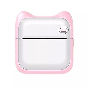LUKEO Pocket Thermal Printer Portable Mini Connect Photo Label (Color : D, Size : 1)