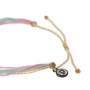 Pura Vida Sunset Bracelet - Iron-Coated Copper Charm, Adjustable Band - 100% Waterproof