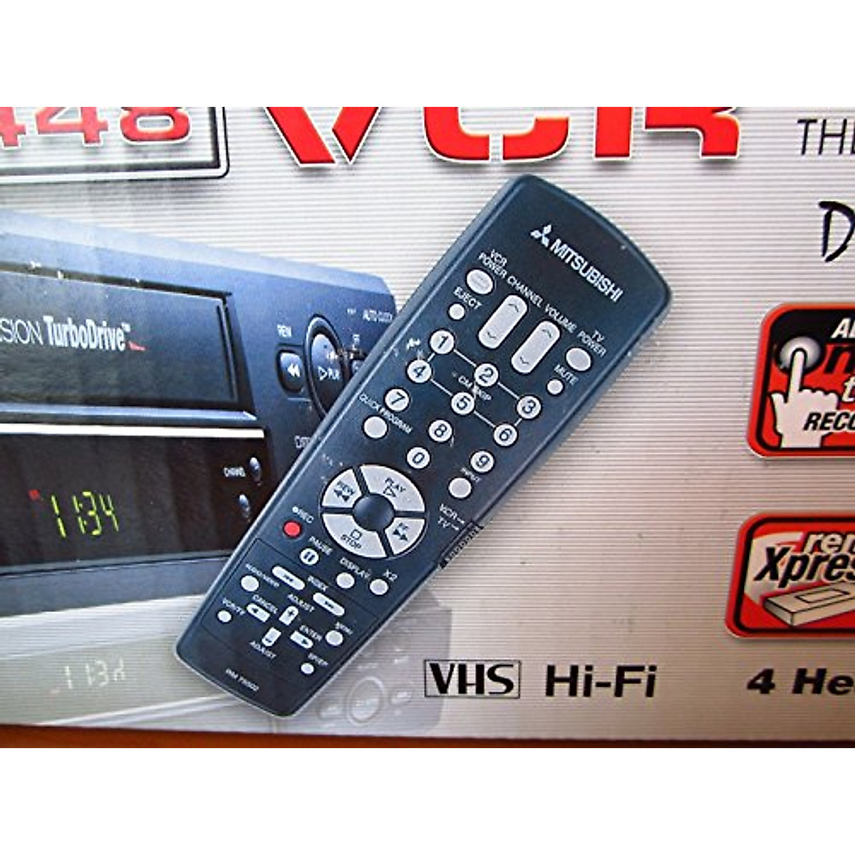 Mitsubishi Hs-u448 Hi-fi VCR 4-head
