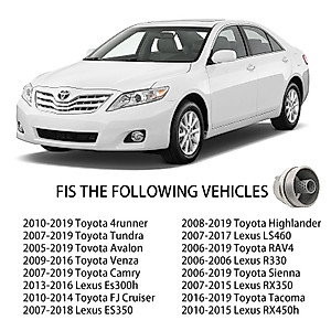 Oil Filter Housing Cap Assembly, Compatible with Toyota Avalon Camry Highlander RAV4 Sienna Tacoma Venza, ES300h RC350 RX350,Scion tC,Replace 15620-36020,15620-36010,15643-31050