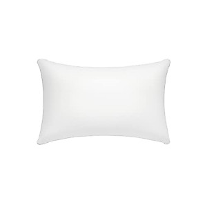 AM AEROMAX 12 × 20 Pillow Insert Memory Foam Lumbar Support Throw Pillow Sham Rectangular for Decorative Cushion Bed Couch Sofa Without Deform After Longtime Use