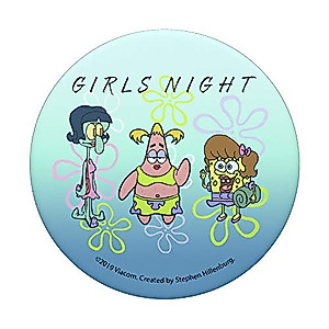 SpongeBob SquarePants Girls Night PopSockets PopGrip: Swappable Grip for Phones & Tablets