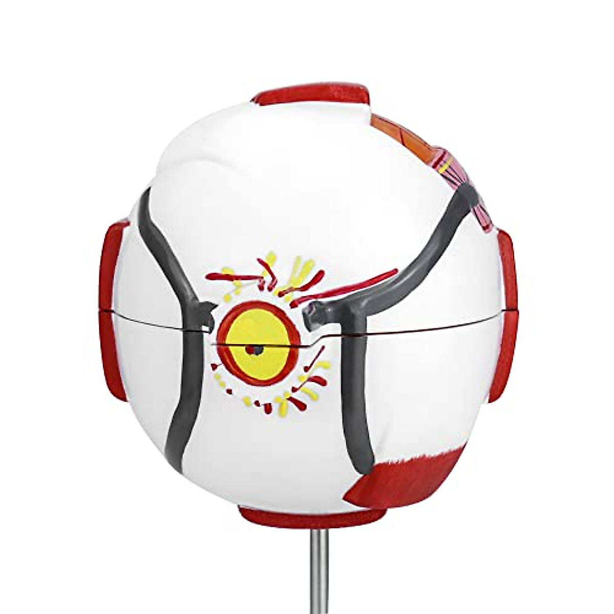 QWORK 6X Enlarged Human Eye Anatomy Model, Magnified Eyeball Model with Detachable Bracket, Anatomically Accurate Science Education Display Medical Teaching Education Human Eye Anatomical Model