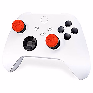 KontrolFreek FPS Freek Inferno for Xbox One and Xbox Series X Controller | Performance Thumbsticks | 2 High-Rise Concave | Red