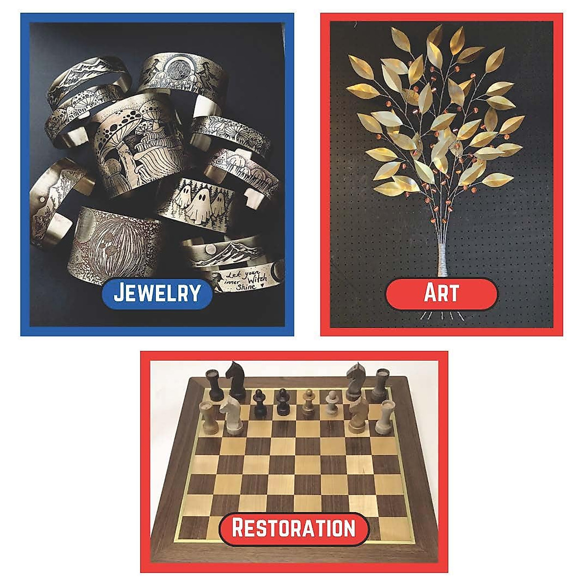 K&S Percision Metals 16408 Brass Sheet Metal Rack, 0.040" Thickness x 6" Width x 12" Length, 18 Gauge, 3 pc, Made in USA