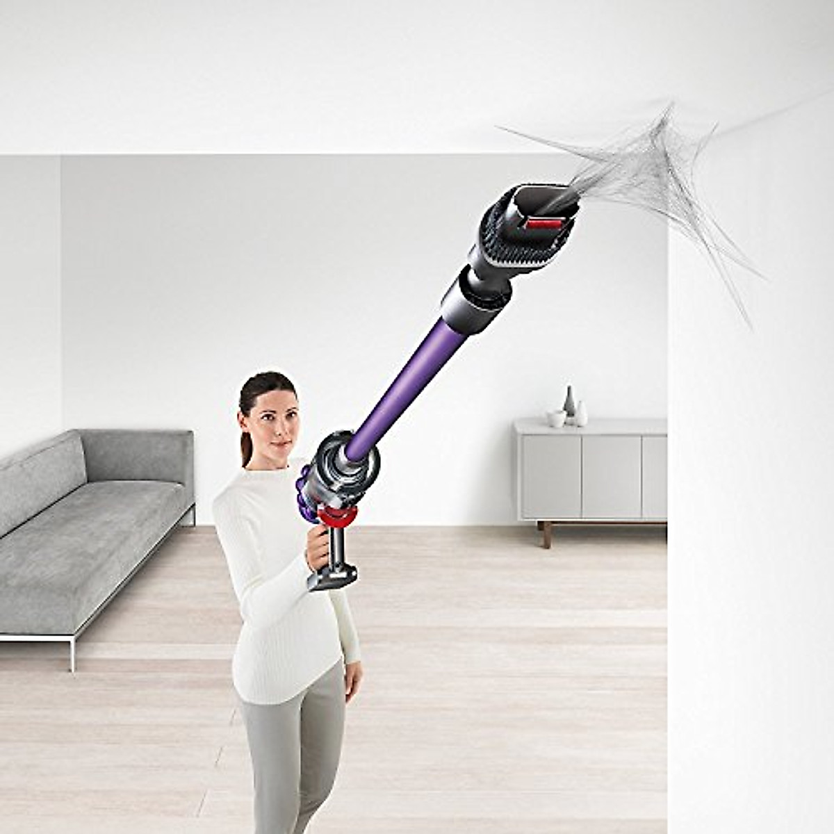 Dyson Cyclone V10 Animal Cordless Vacuum Cleaner + Manufacturer's Warranty + Quick Release Extension Hose + Stubborn Dirt Brush + Mattress Tool Bundle