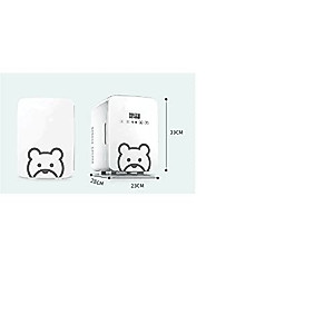 YAARN Small Fridge for Bedroom Mini Mini Refrigerator Small Dormitory Mini Cosmetics Facial Mask